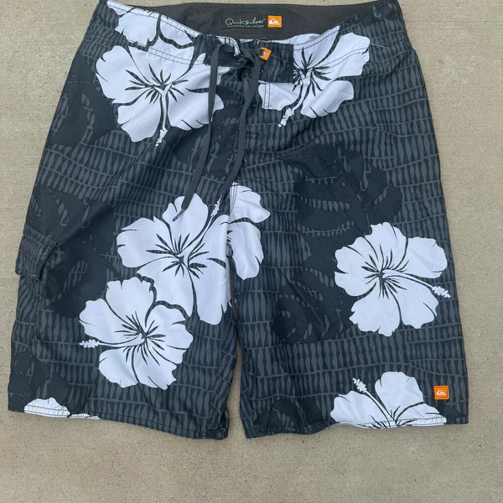 Vintage Quicksilver Swim Trunks - Gem